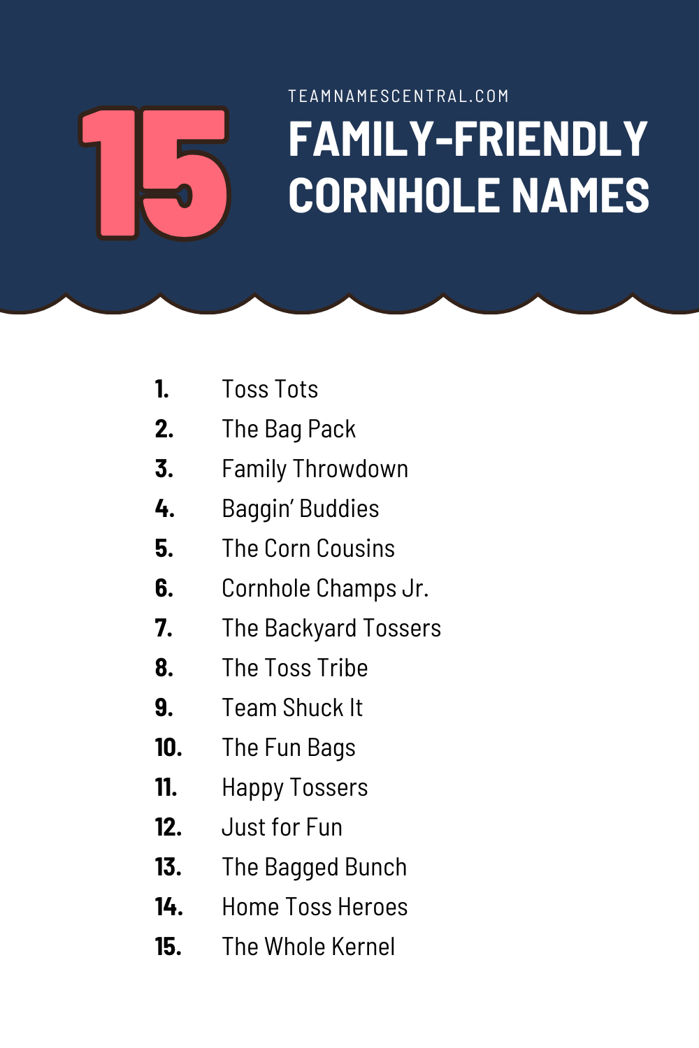 250+ Cornhole Team Names (Funny, Cool & Clever)