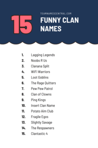 150+ Best Clan Name Ideas (Clash of Clans, COD & More)
