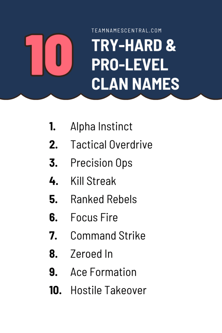150+ Best Clan Name Ideas (Clash of Clans, COD & More)